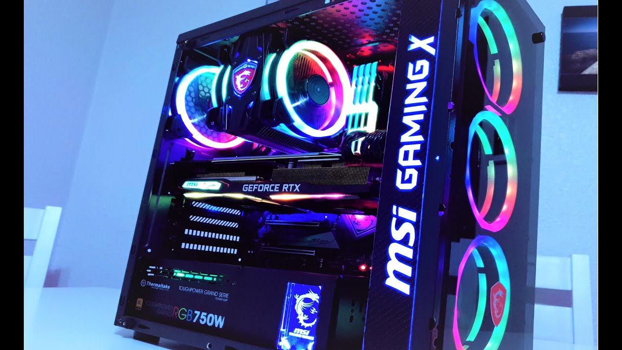 El Pc Gaming con mas RGB que he Montado jamas - YouTube