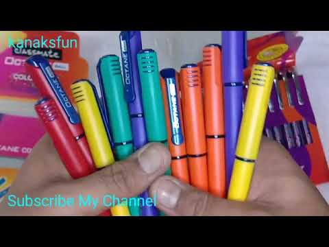 Top gel pens in India - classmate octane ball colour fest | classmate ...