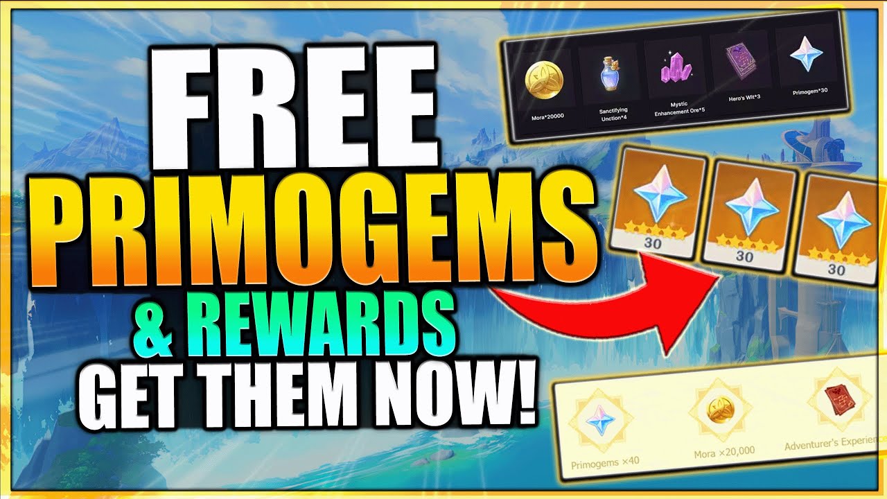 FREE Primogems & Rewards you can get NOW in 4.3 - Genshin Impact - YouTube