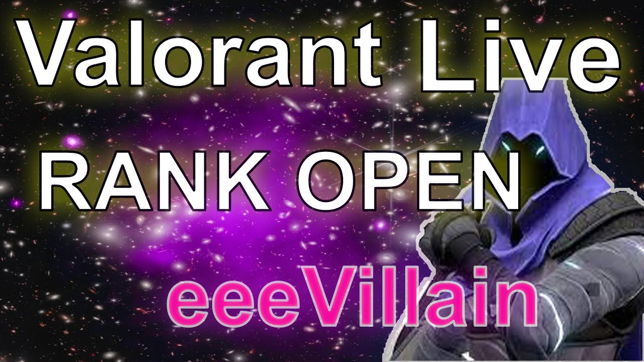 🔴*New MOUSE* Valorant Live Rank Opening with eeeVillain 🔴#valorantindia ...