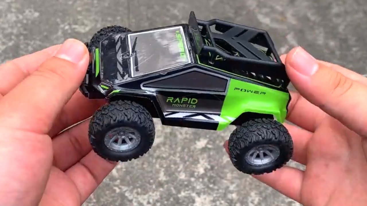 RC MINI CYBERTRUCK!! RC S638 1/32 Scale - Unboxing & Testing - Rc ...