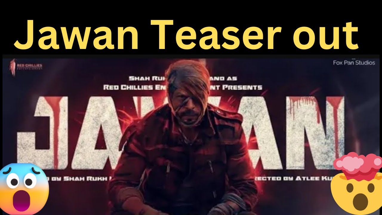 JAWAN OFFICIAL TEASER| SHARUKH KHAN | ENTERTAINMENT SPICES - YouTube