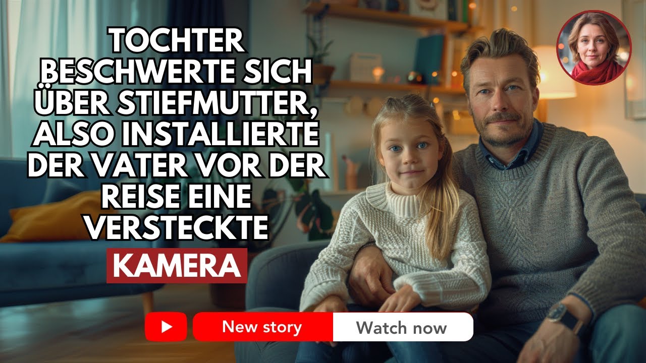 Tochter beschwerte sich über die Stiefmutter, also installierte der Vater eine versteckte Kamera ...