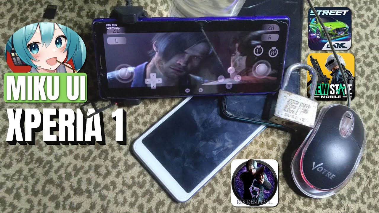 Sony Xperia 1 MIKU UI Tes Game CarX Street, PUBG New State, Yuzu ...