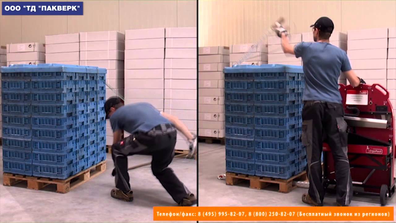 Пакверк: преимущество технологии обязки грузов на паллете от Ergopack ...