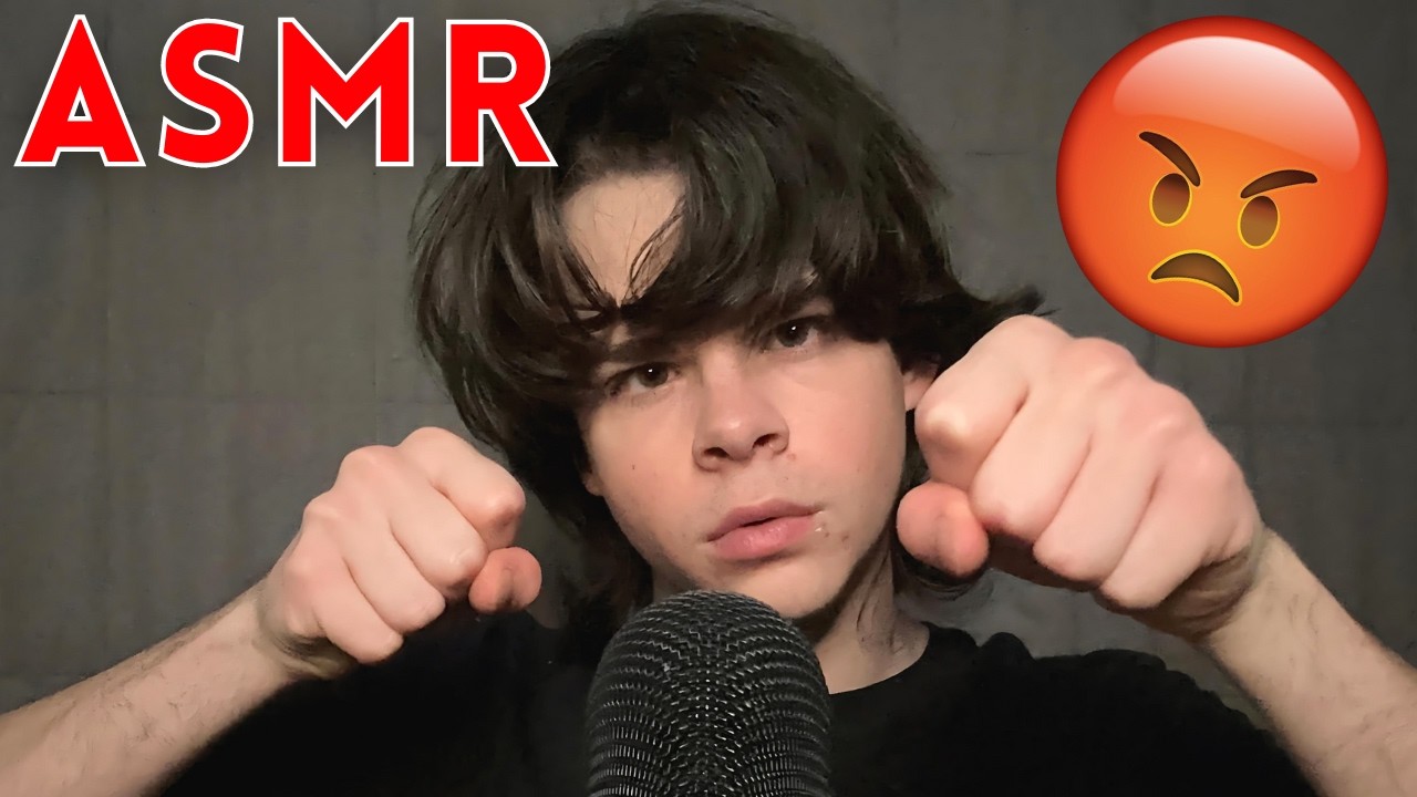 ASMR But I Get Angry When You Aren't Falling Asleep - YouTube
