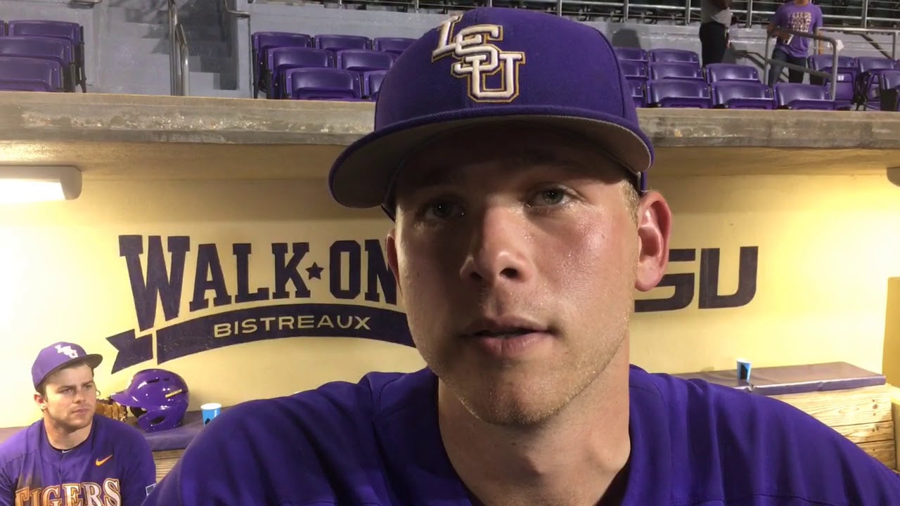 Austin Bain on being on the other side of LSU’s rally - YouTube