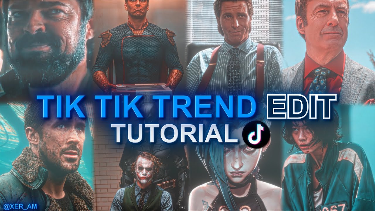 How to make TIK TOK Trend edit on mobile! | alight motion tutorial ...