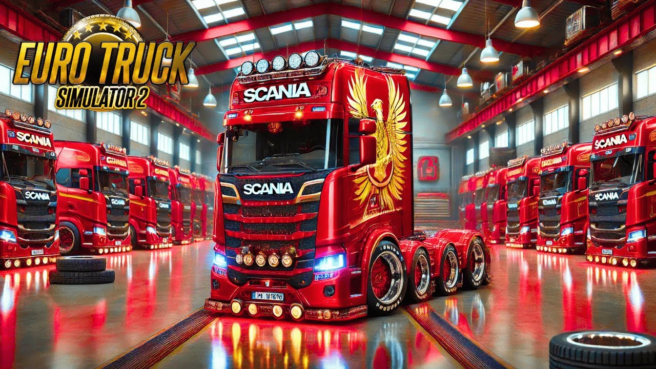 The ULTIMATE SCANIA TRUCK FULL UPGRADE in Euro Truck Simulator 2 | # ...
