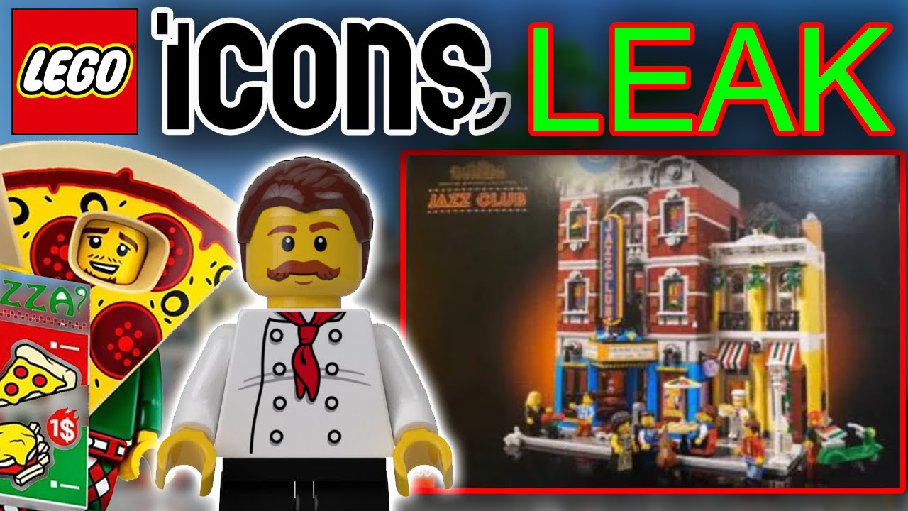 EVEN MORE Lego Modular 2023 LEAKS!!! Jazz Club & Pizzeria ??? - YouTube