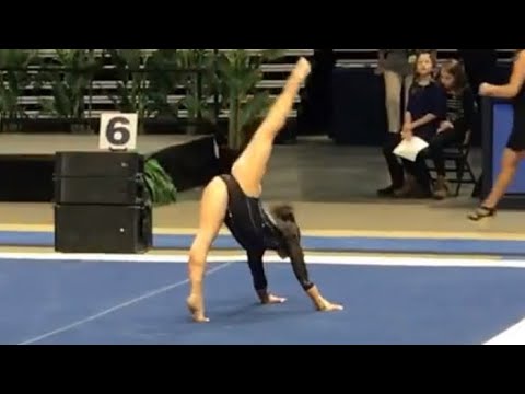 Macy Toronjo (UCLA) Floor 2017 NCAA Regionals 9.825 - YouTube