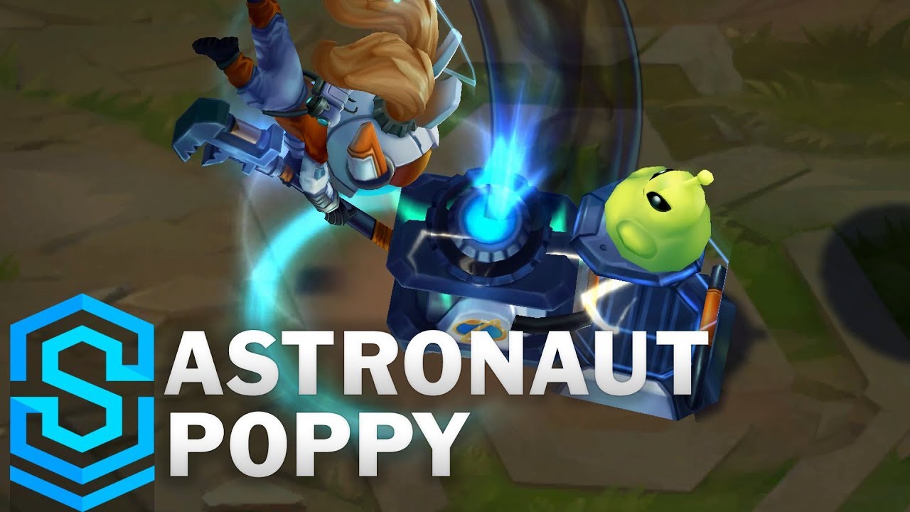 Astronaut Poppy Skin Spotlight - League of Legends - YouTube