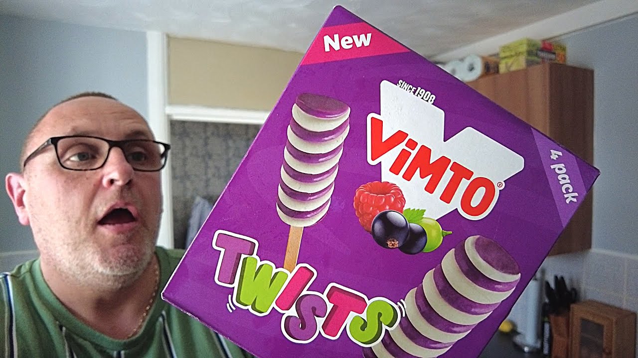 Vimto Twists Ice Lollies - YouTube