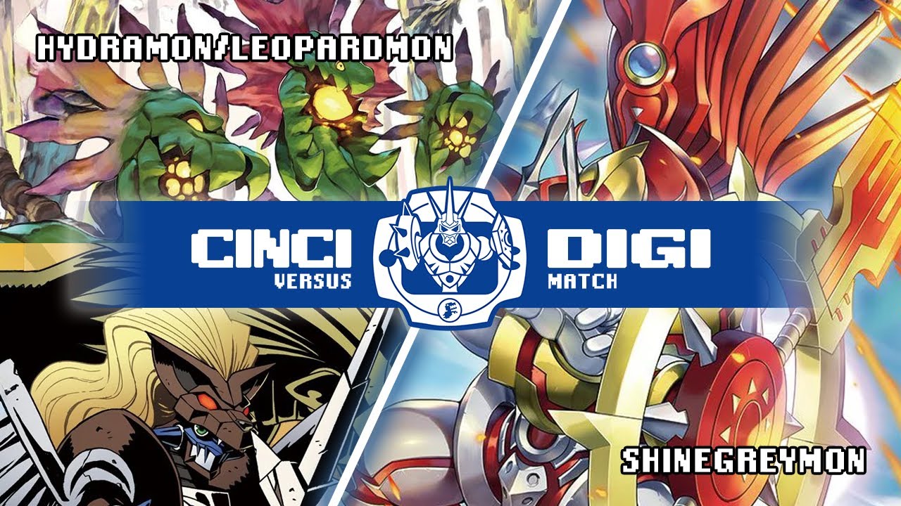 Digimon Card Game: Locals Round 3 | Hydramon/Leopardmon vs Shinegreymon ...