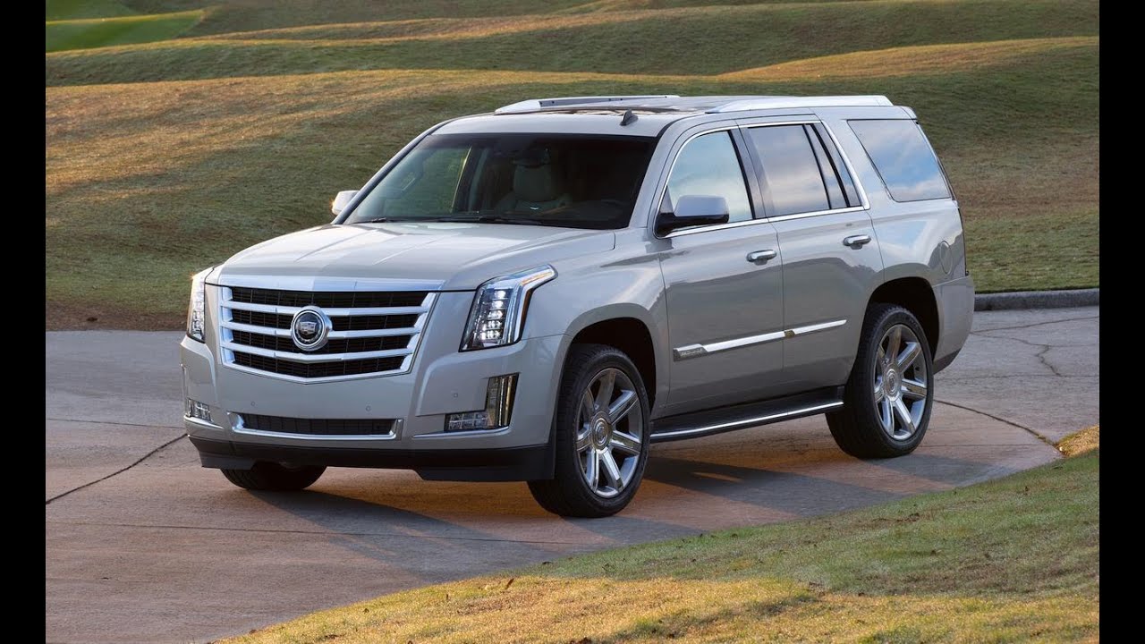 2015 Cadillac Escalade Start Up and Review 6.2 L V8 - YouTube