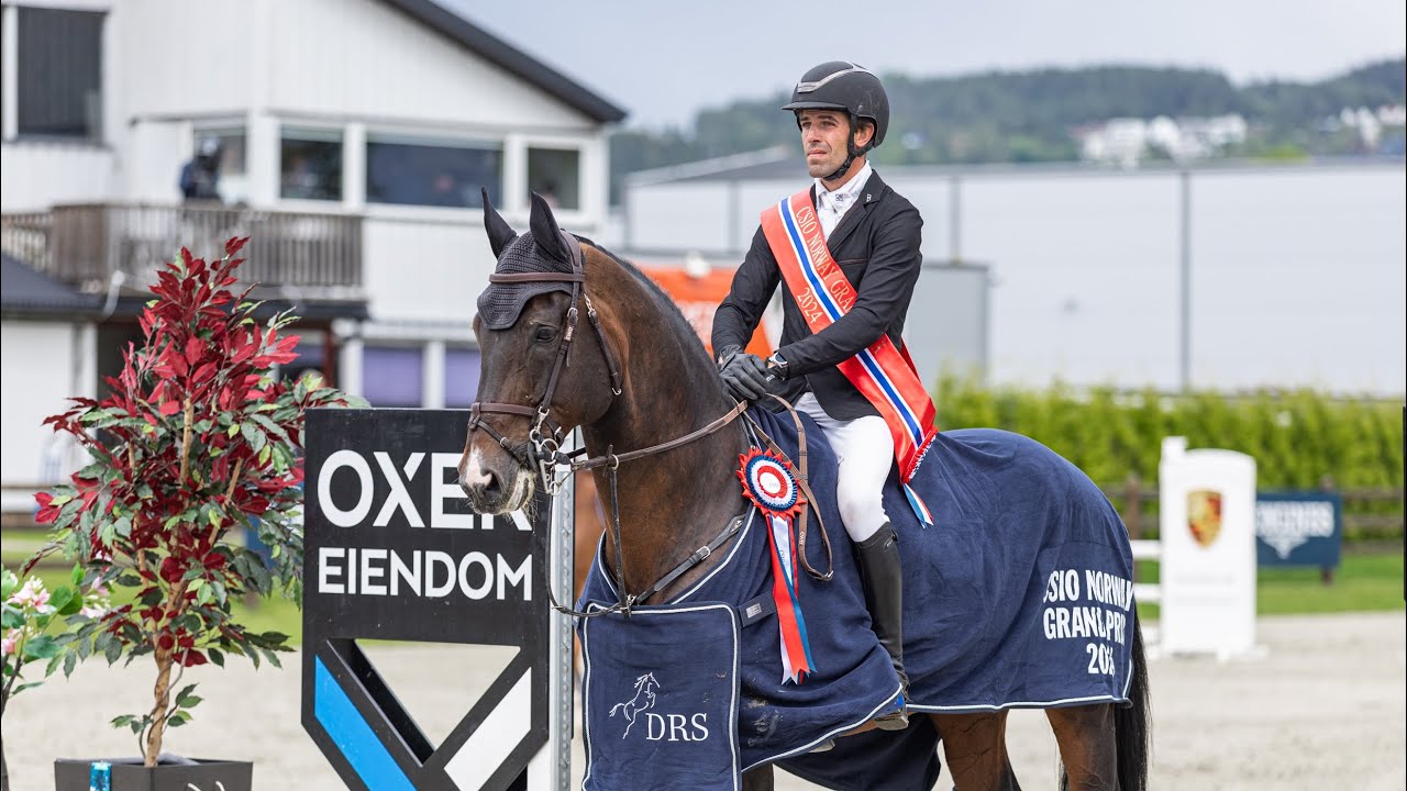 Michał Tyszko COLINERO Grand Prix CSIO3 Drammen 2024 fot. Helene Gjerde ...
