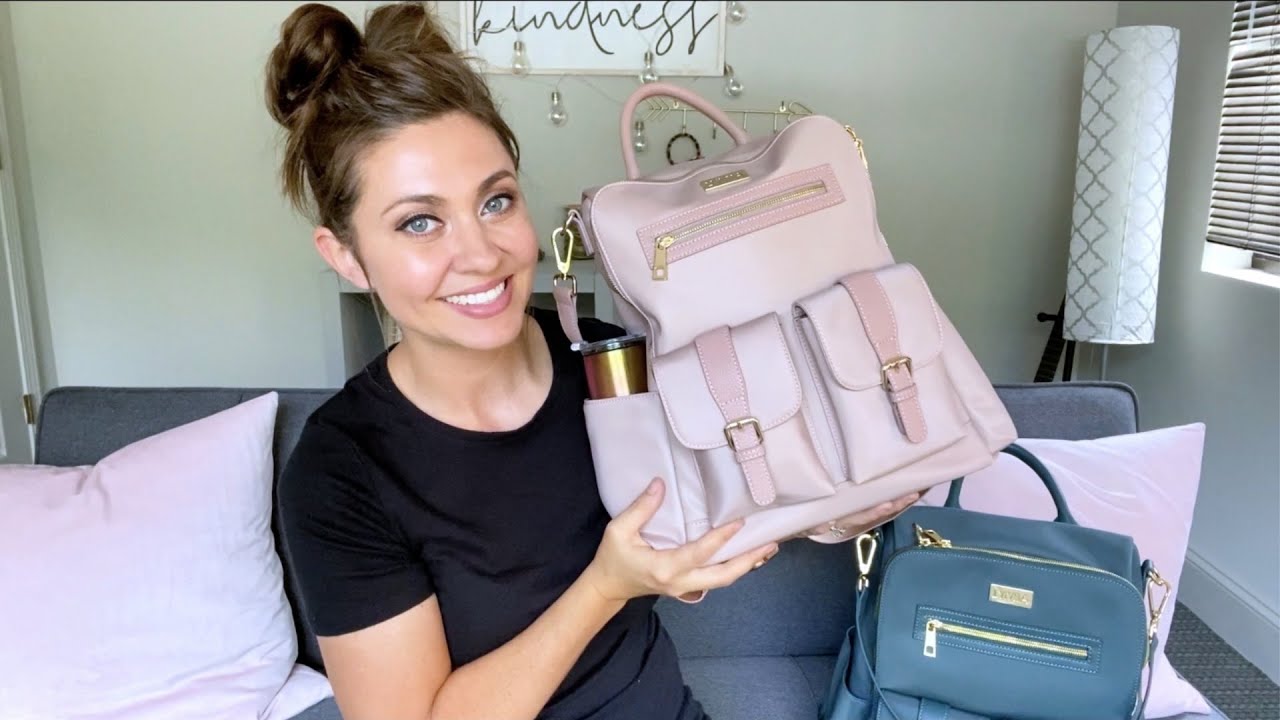 NEW LYMIA BRAND SOPHIE BACKPACK IN NYLON // Pack With Me - YouTube