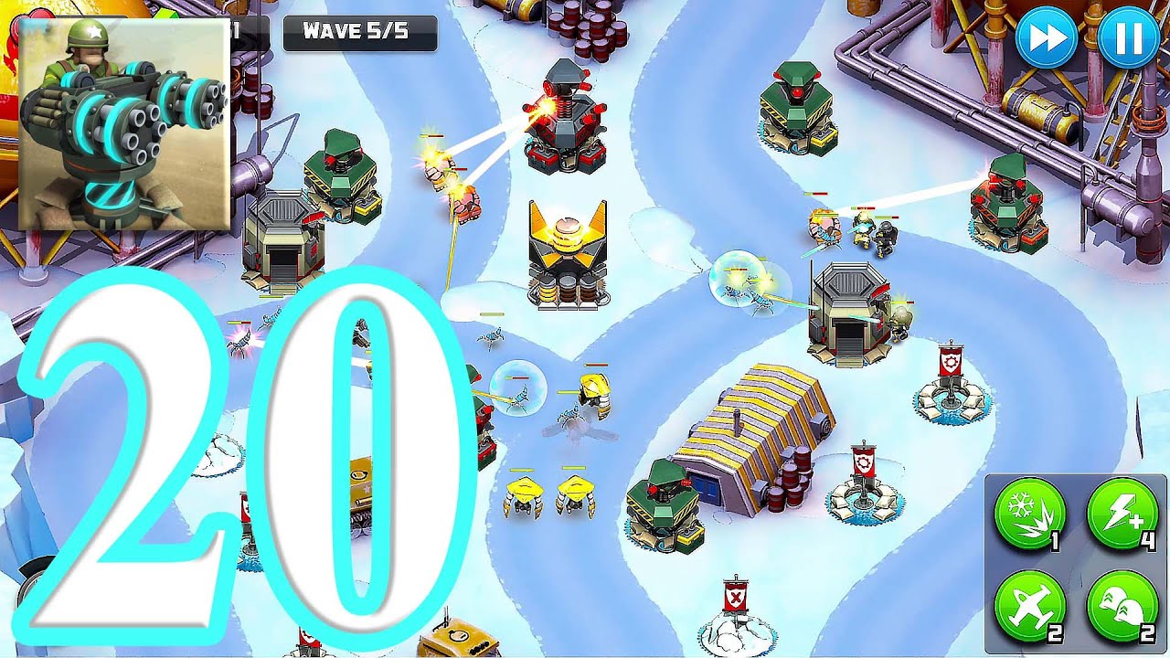 Alien Creeps TD: Strategy Game - Gameplay Walkthrough Episode 20 (iOS ...