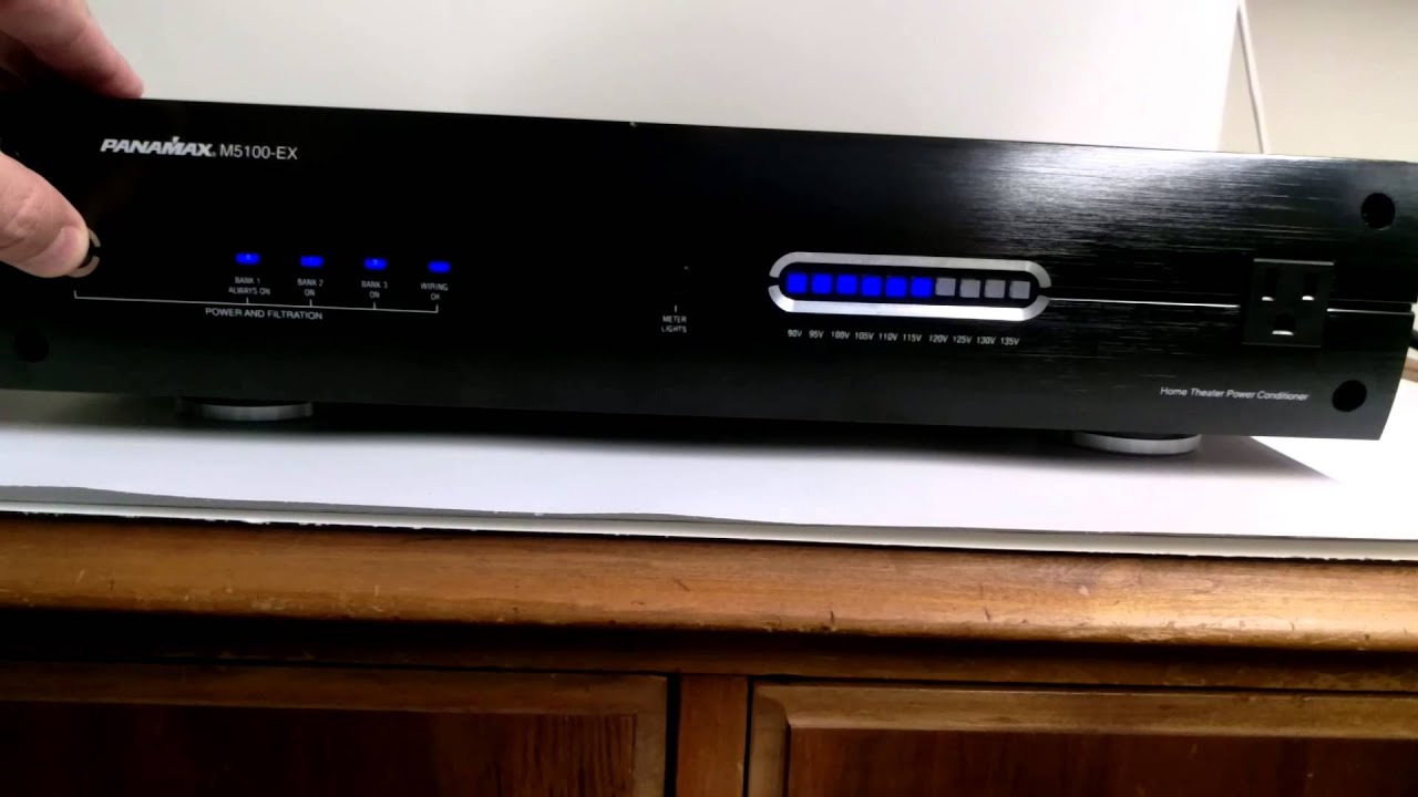 Panamax M5100EX Conditioner - YouTube