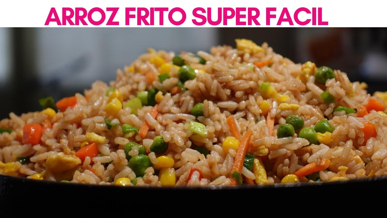 Como Hacer Arroz Frito Fácilmente/ Receta De Arroz Frito Tipo Panda ...