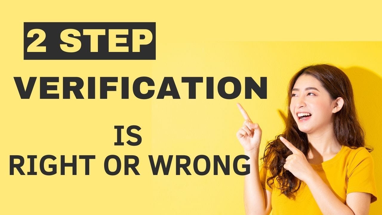 Two step security सही या गलत | Cyber security Tips | - YouTube