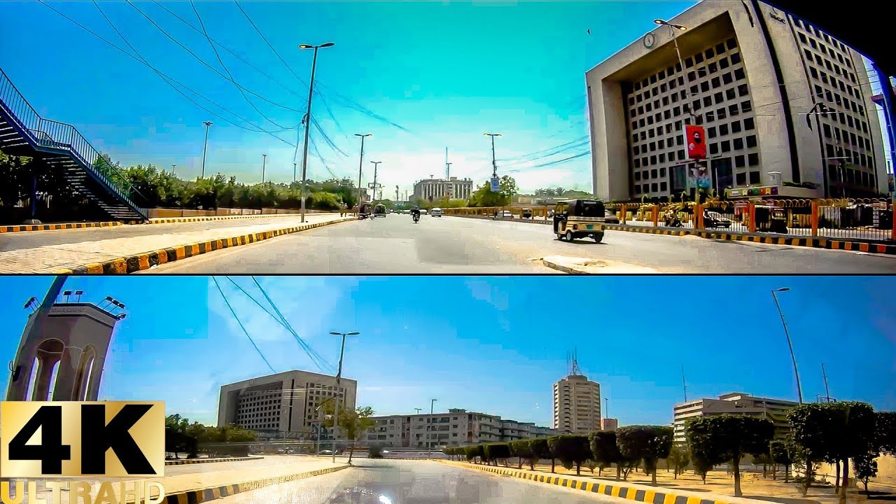 #Karachi : #National Stadium Road Drive - Karachi - #4K Ultra HD - YouTube