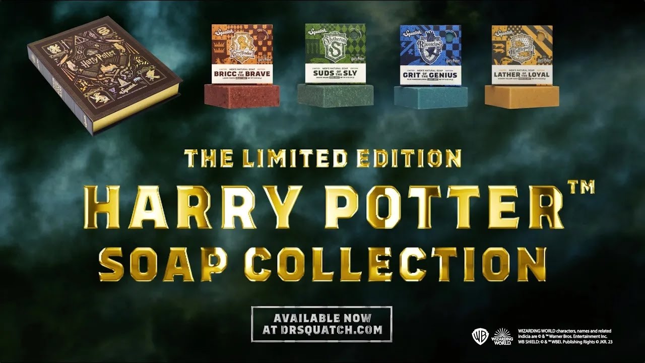 Dr. Squatch Special Edition Harry Potter™ Collection Launch - YouTube