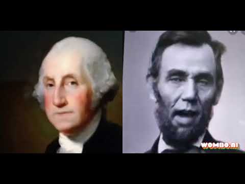 George Washington and Abraham Lincoln sings My Life Be Like - YouTube