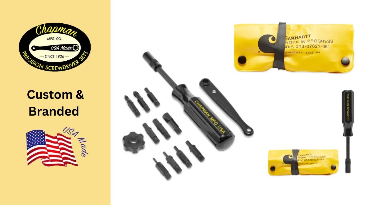 The Chapman MFG Co- Custom & Branded USA Made Screwdriver & Ratchet ...