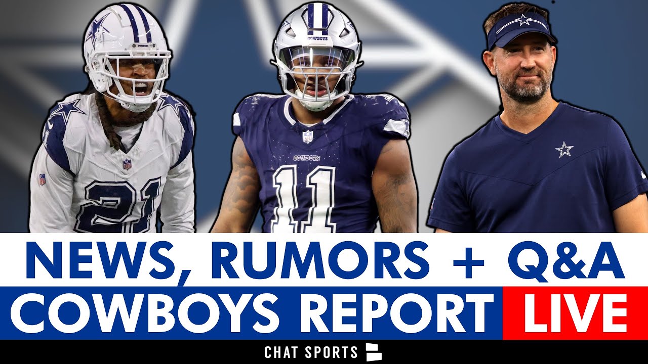 Cowboys Report: Live News & Rumors + Q&A w/ Tom Downey (Aug. 11) - YouTube