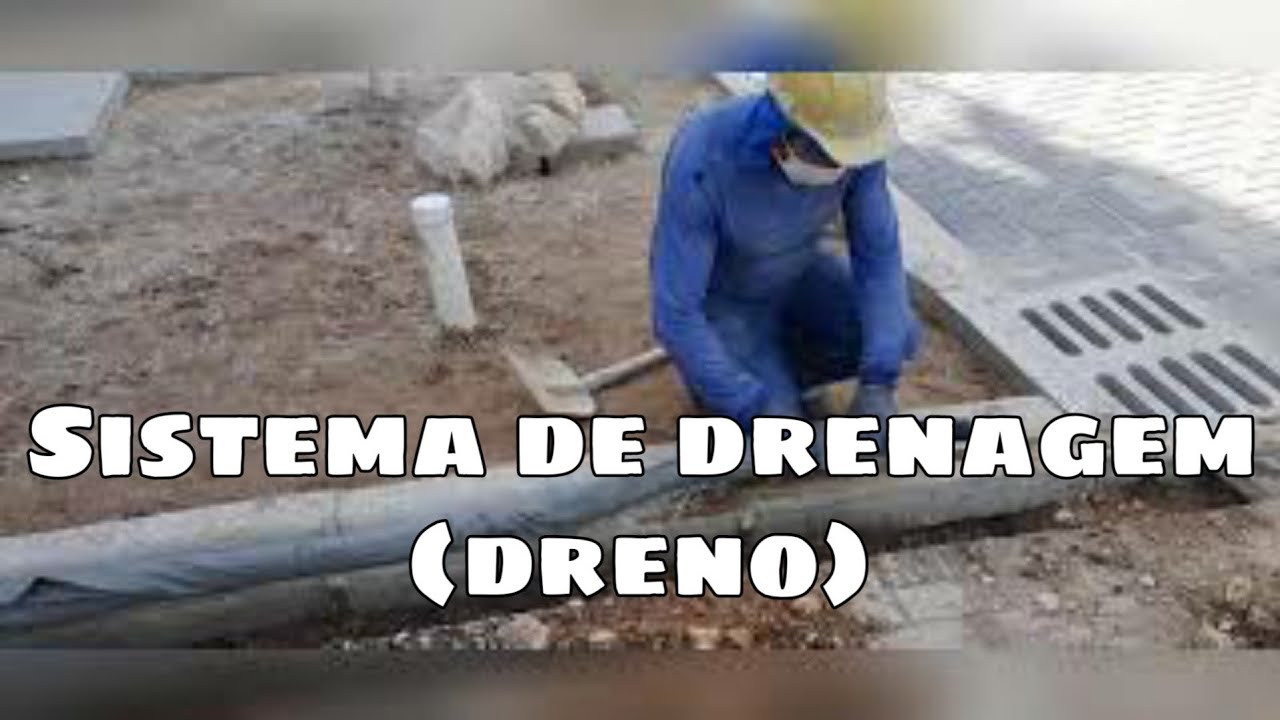 Sistema de Drenagem-Dreno - YouTube