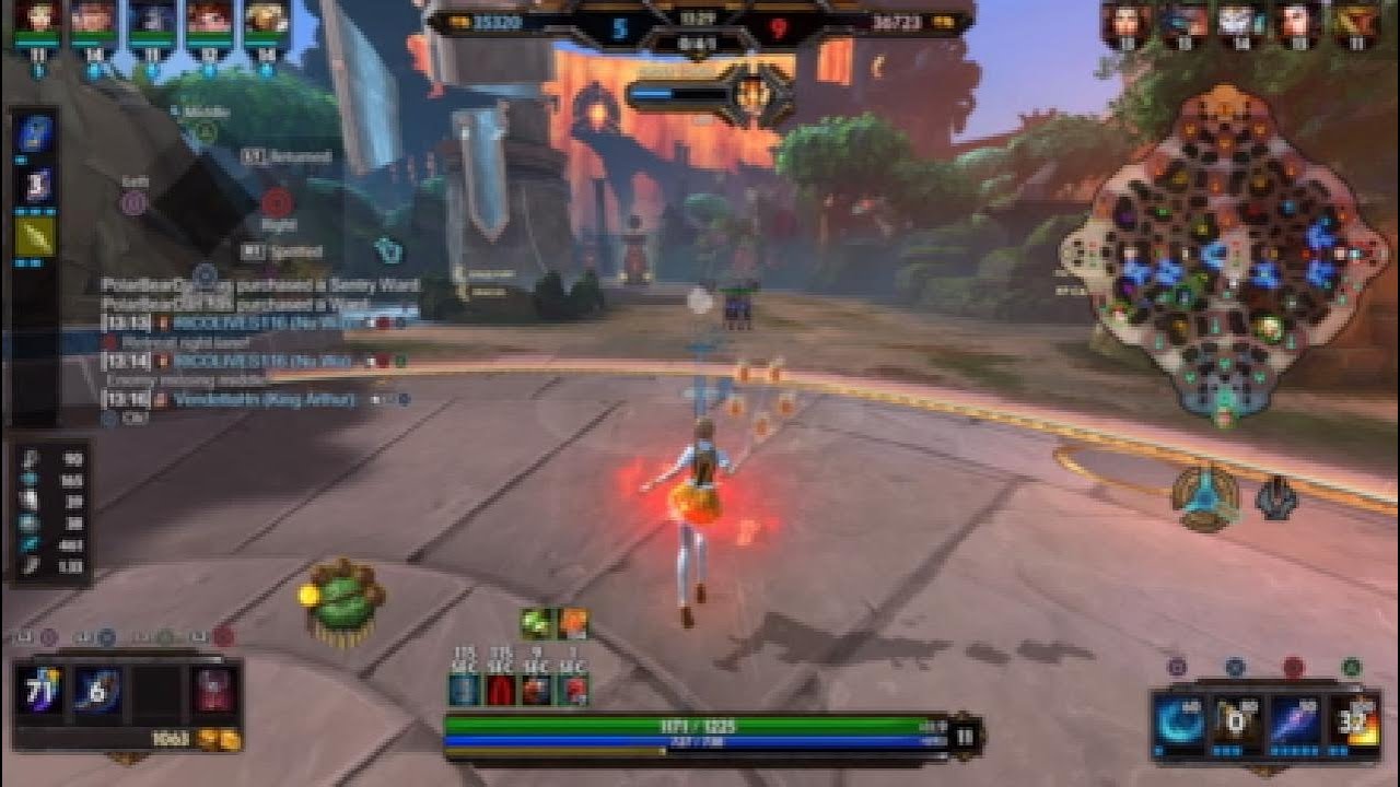 Smite Diamond Rank Conquest Nu Wa Mid Gameplay - YouTube