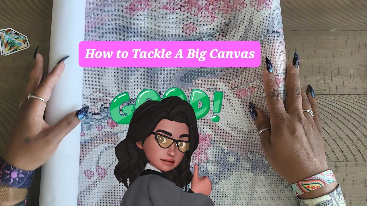 How to Tackle Big Canvas - YouTube