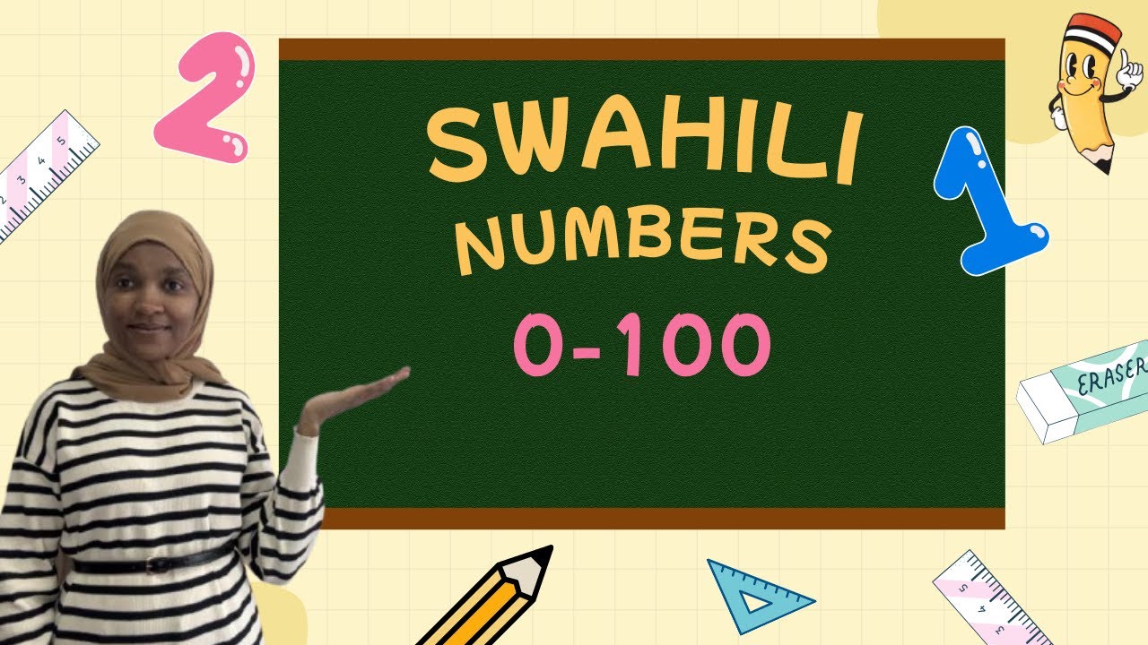 Learn How to Count in Swahili from 0 -100 - YouTube