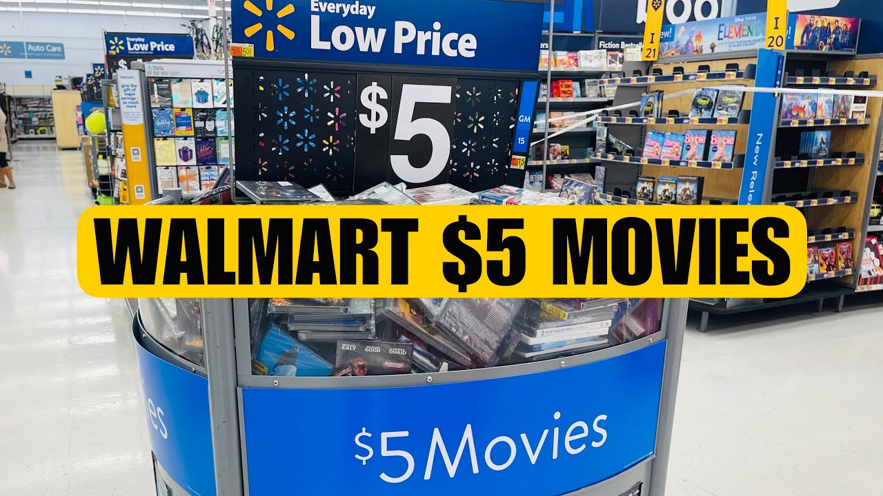 WALMART $5 DVD MOVIE COLLECTION - YouTube