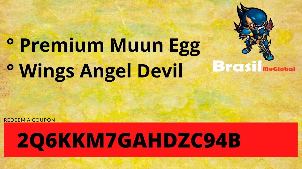 renden coupon - Premium Muun e Wings - YouTube