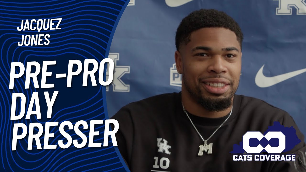 Jacquez Jones Pre-Pro Day Presser 03/23/2023 - YouTube