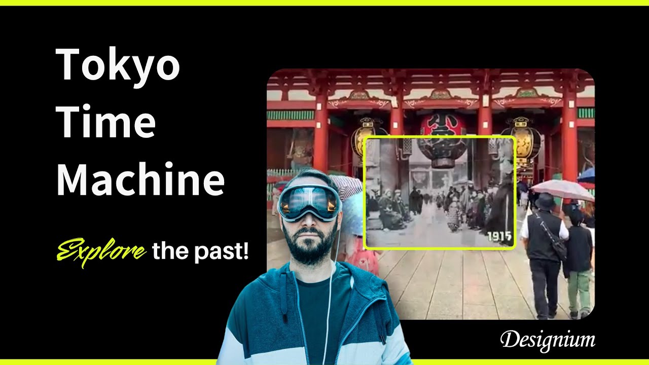 Apple Vision Pro | Tokyo Time Machine by #Designium - YouTube