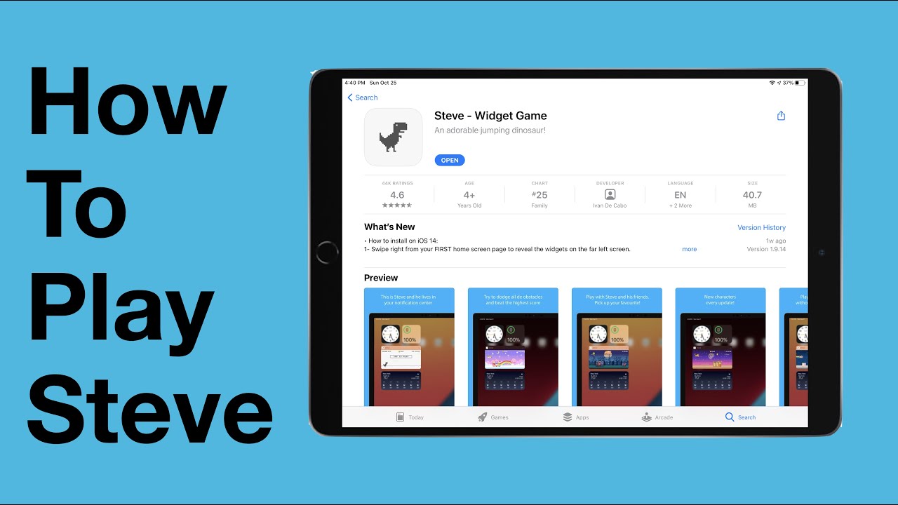 How To Use Steve App On iPad - YouTube