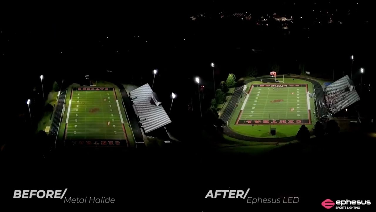 Ephesus Sports Lighting at Knox County District High Schools Tennessee ...