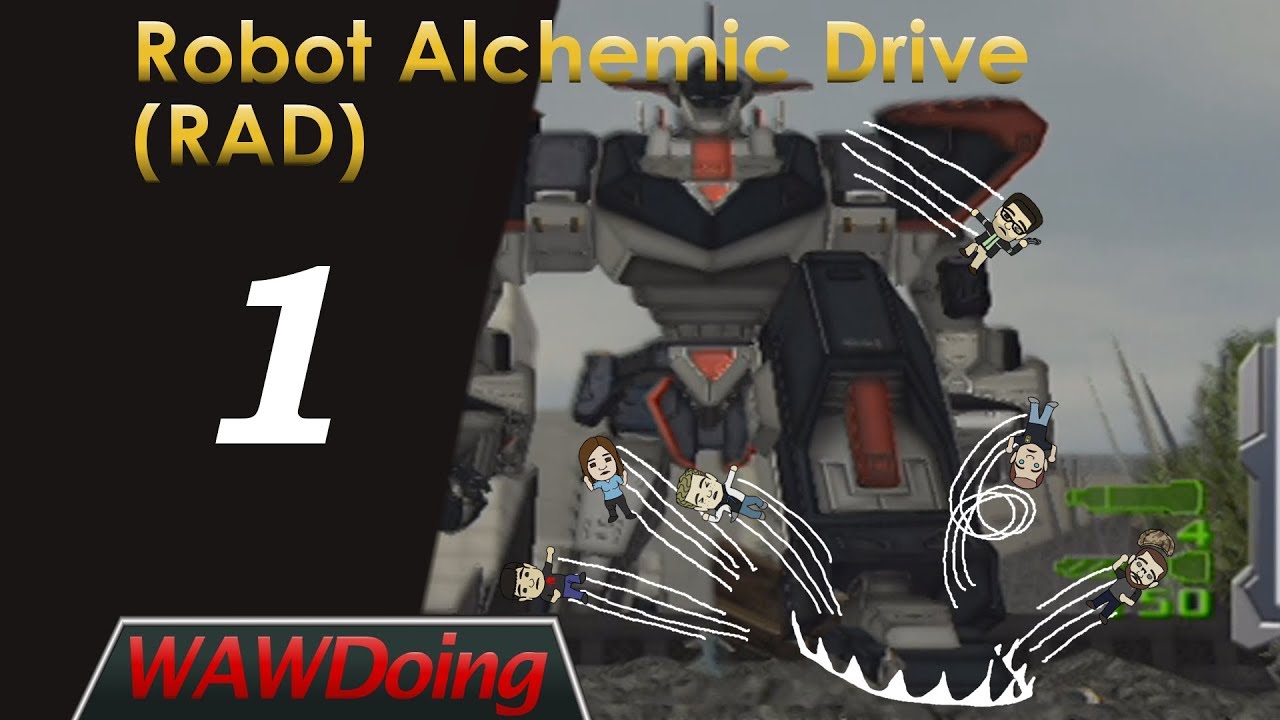 Robot Alchemic Drive (RAD) - Episode 1 - Totally Rad - YouTube