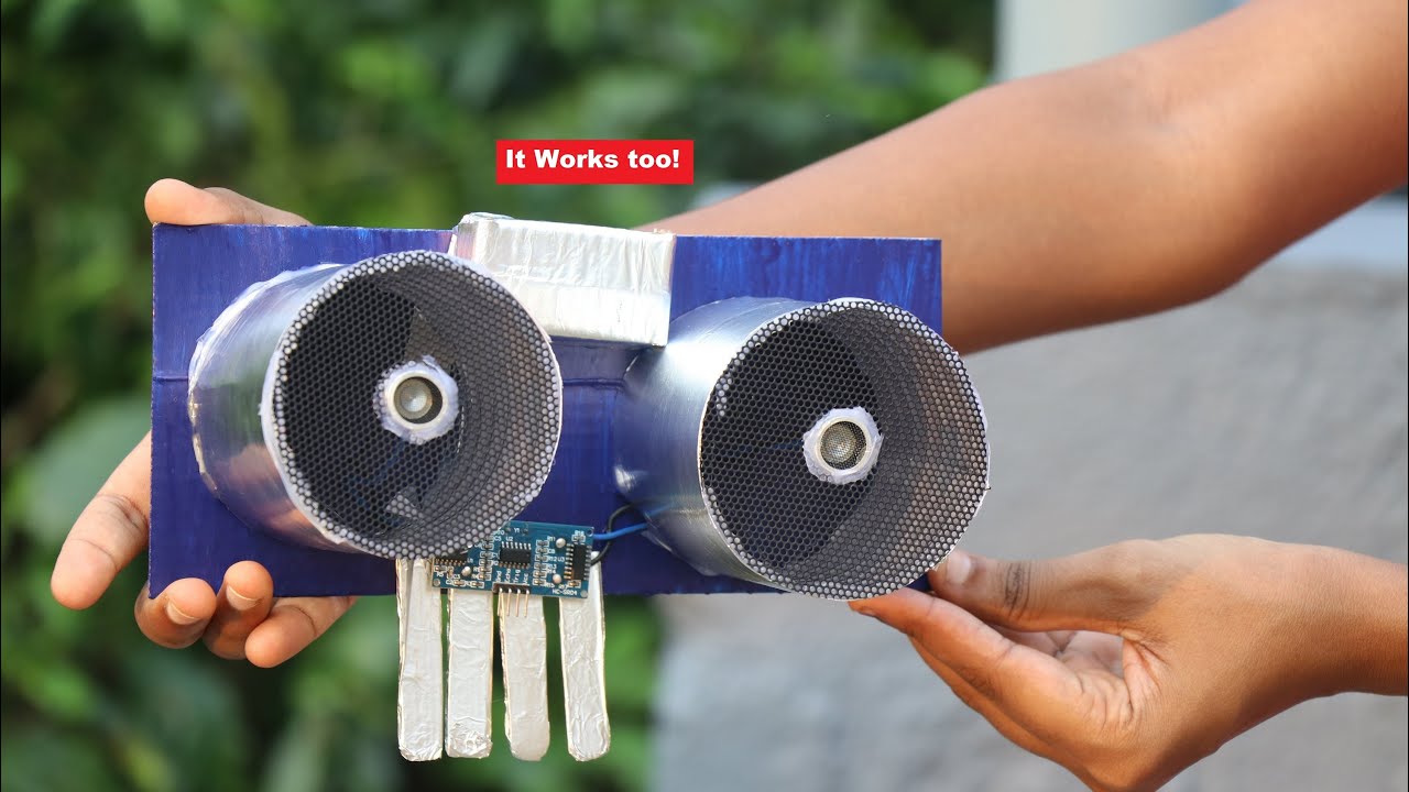 How to make Big Ultrasonic Sensor that really works - YouTube