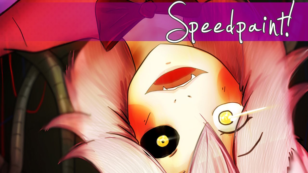 FNAF: Mangle's bite 【speedpaint】 - YouTube