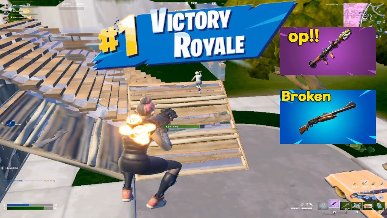OG Fortnite Reload | The best Loadout For Reload | Potato Builds | Key ...