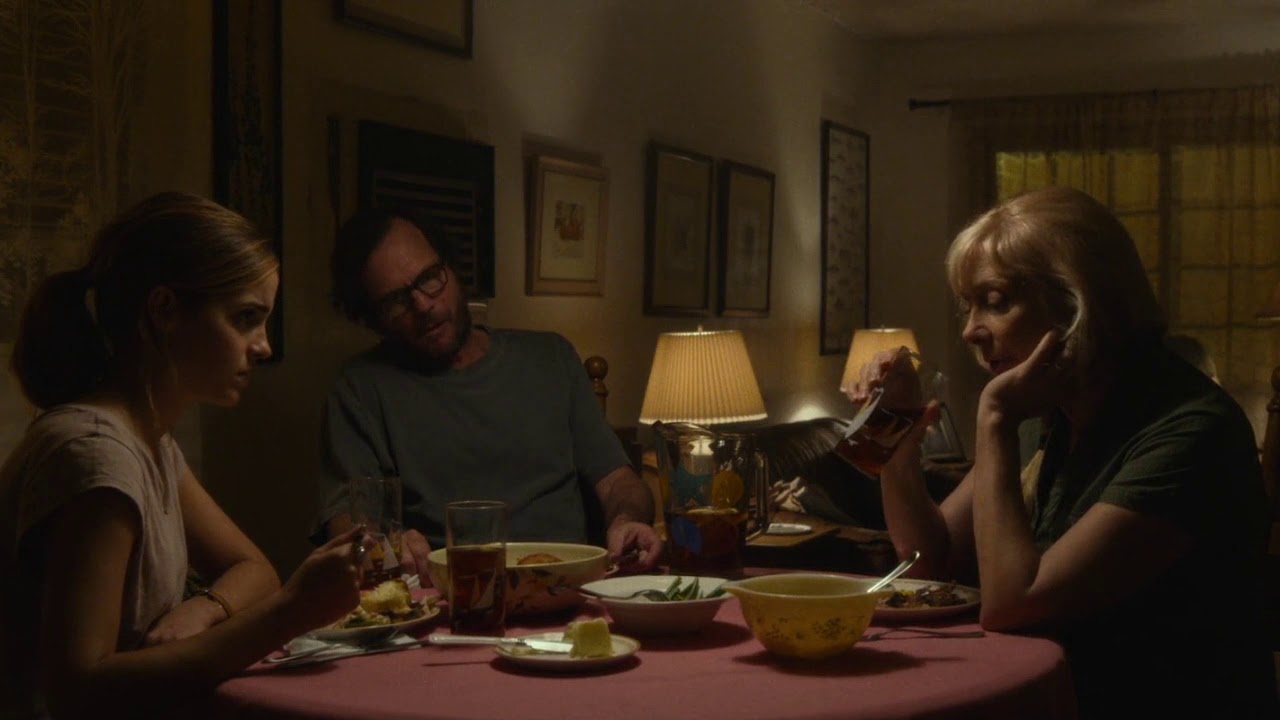 Emma Watson Dinner With Parents - The Circle - YouTube