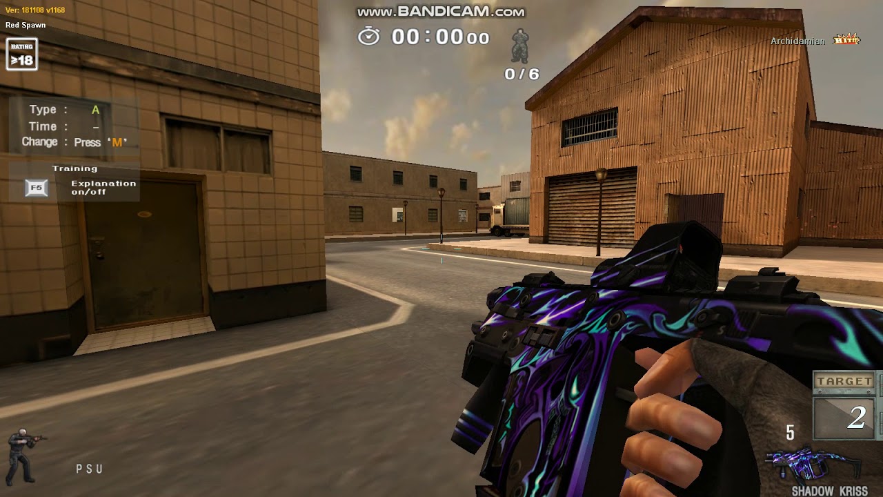 PSF Shadow Kriss Gun - YouTube