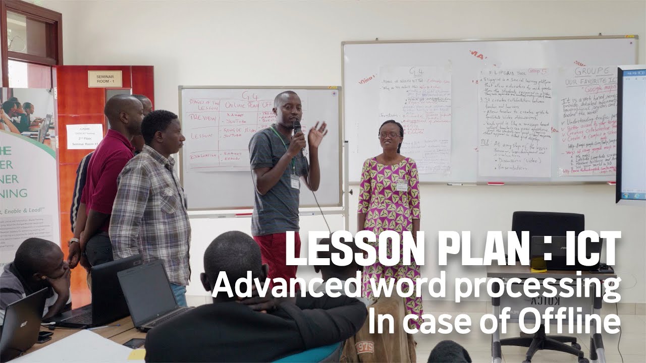 Lesson plan of ICT / using ICT tools in case of offline - YouTube