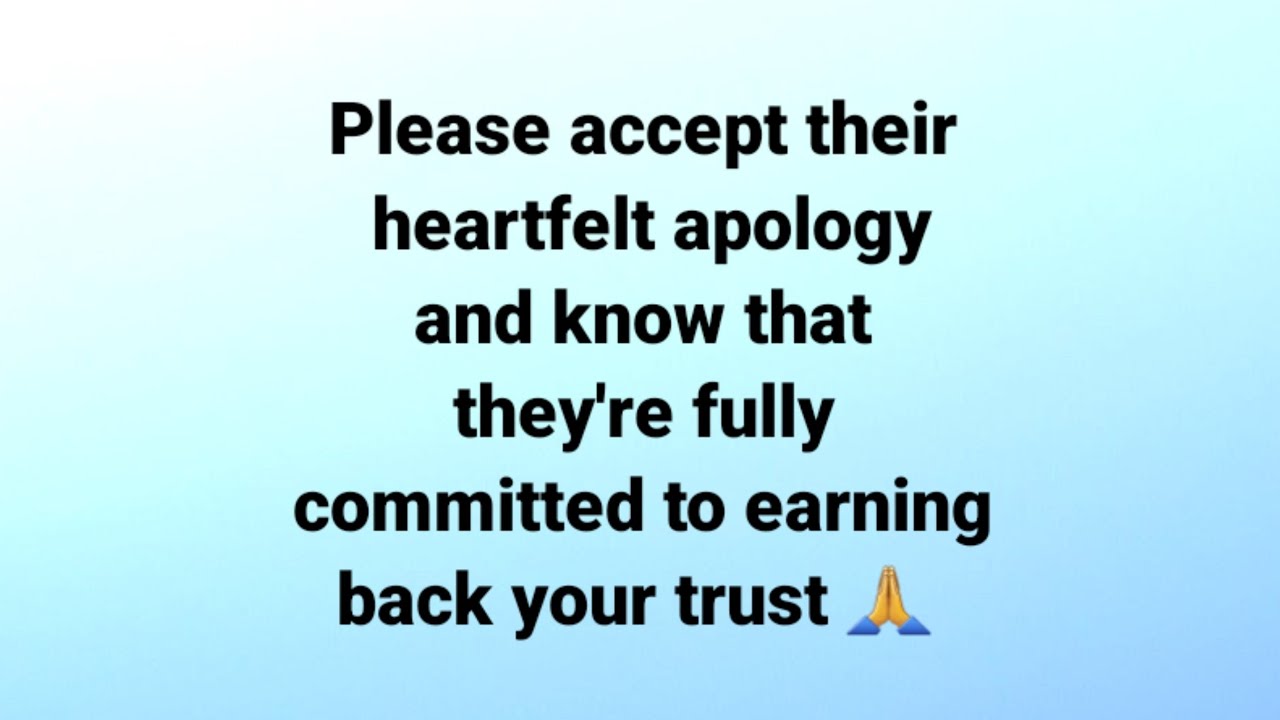 Angel message: Please accept their heartfelt apology || God message ...