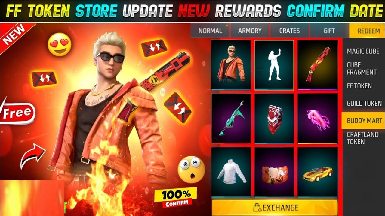 FF TOKEN STORE UPDATE 🔥🇮🇳| OB44 UPDATE DATE | NEW EVENTS AND UPDATES ...