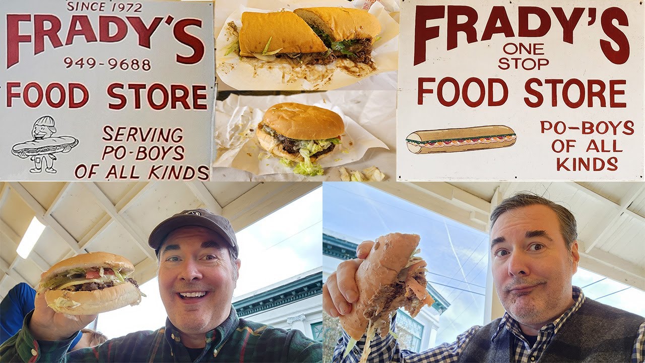 Travel Search for Best Burger & Po’boy: New Orleans Travel Vlog at ...